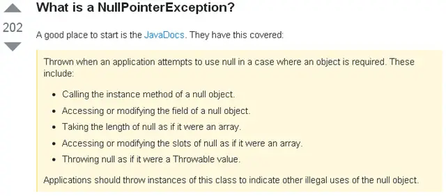 Repeated null pointer exceptions continuously in JAVA - Techyv.com Repeated null pointer exceptions continuously in JAVA - Techyv.com